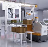 China Atomrobot AM-30 Collaborative Robot with 1600mm Working Radius 2300mm Palletizing Height and ±0.04mm Repeatability for sale