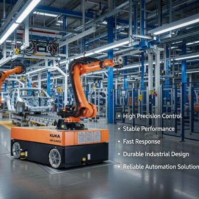 China KUKA AGV Mobile Industrial Robot 1500kg Payload Laser Navigation SLAM Autonomous Guided Vehicle for sale