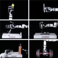 China ZWHAND Dexterous Robotic Hand 5 Finger Tendon Driven Robot Gripper 6-8 DOF Force Sensing for sale