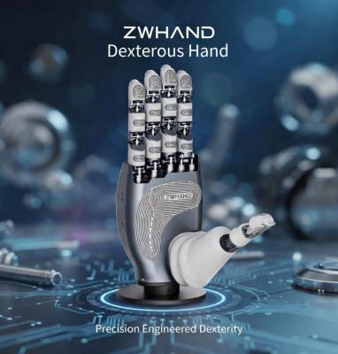 China ZWHAND Dexterous Robotic Hand 5-Finger Tendon-Driven 6-8 DOF Force Control AI Robot Hand for sale