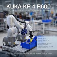 China Compact Industrial Robotic Arm KUKA KR 4 R600-3 Payload 4.6kg Electronics Assembly Robot for sale