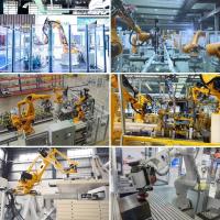 China ESTUN 4 Axis Servo Palletizing Industrial Robot Logistics Warehouse Carton Box Handling Palletizing Robot for sale