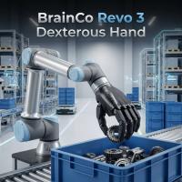 China BrainCo Revo 3 Dexterous Robotic Hand 5F 12DoF UR8e Collaborative Gripper Pick and Place for sale