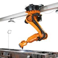 China KUKA KR120 R3200 PA Industrial Robot Palletizing Workstation 120kg Payload 3195mm Reach for sale