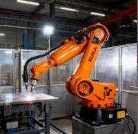 China KUKA KR120 R3200 PA Industrial Robot Palletizing Workstation 120kg Payload 3195mm Reach for sale