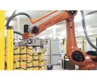China KUKA KR180 R3200 PA 5-Axis Palletizing Robot 180kg Payload 3195mm Reach KRC4/KRC5 for sale
