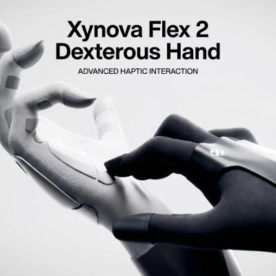China Xynova Flex 2 Dexterous Hand 23 DoF Anthropomorphic Robotic Hand 400g Lightweight 20N Fingertip Force for sale