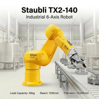 China Staubli TX2-140 Industrial Robotic Arm High Accuracy for Laser Cutting Material Handling Automation for sale