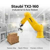China Staubli TX2-160 6 Axis Industrial Robot Arm 40kg Payload High Precision for Machine Tending Handling for sale