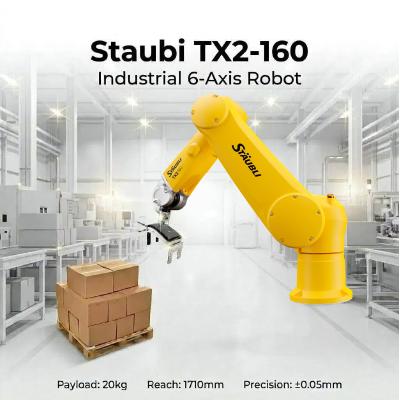 China Staubli TX2-160 6 Axis Industrial Robot Arm 40kg Payload High Precision for Machine Tending Handling for sale