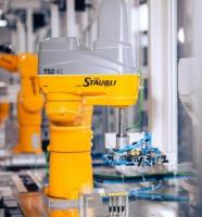 China Staubli TS2-40 Ultra Fast SCARA Robot Arm for Pick Place Small Parts Handling Cleanroom Medical Device Production for sale