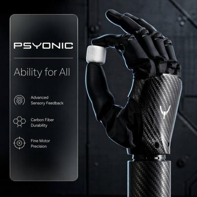 China PSYONIC Ability Hand Durable Affordable Bionic Prosthetic Hand Myoelectric Haptic Feedback Artificial Hand for sale