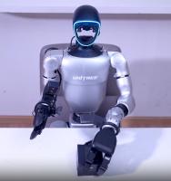 China Unitree Dex3-1 Three Finger Robot Hand 7 DOF Brushless Motor Force Feedback Dexterous Hand Robot Gripper End for sale