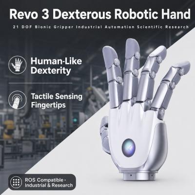China Revo 3 21 DOF Bionic Robotic Hand Automated Object Manipulation Robot Application for sale