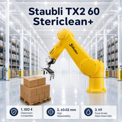 China Staubli TX2-160 6 Axis Industrial Robot Arm with 40kg Payload High Precision for Machine Tending for sale