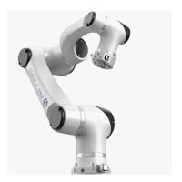 China 6 Axis Robot Arm Elfin 3 Cobot 3KG Payload 590MM Reach Industrial Welding Robot With ±0.02mm Repeat Accuracy for sale