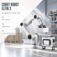 China Elfin 3 Collaborative Robot 3KG Payload 590MM Reach 6 Axis Robotic Arm IP54 For Automatic Welding Handling for sale