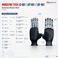 China MINDSYNC TECH LG-601 Dexterous Hand with 20KG Payload ±0.2MM Accuracy and Linkage Transmission for sale
