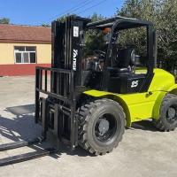 China Rough Terrain 2 Wheel Drive Forklift 2.5-4 Tonne for sale
