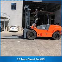 China 12 Tons Forklift Diesel CPCD120 Diesel Operated Forklift for sale