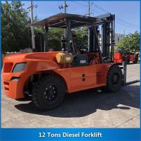 China 12 Tons Forklift Diesel CPCD120 Diesel Operated Forklift for sale