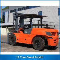 China 12 Tons Forklift Diesel CPCD120 Diesel Operated Forklift for sale