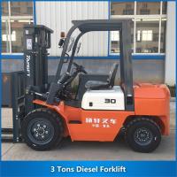 China 3 Tons Diesel Forklift Diesel Operated Forklift 3000KG for sale