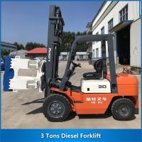 China 3 Tons Diesel Forklift Diesel Operated Forklift 3000KG for sale