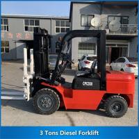 China 3 Tons Diesel Forklift Diesel Operated Forklift 3000KG for sale