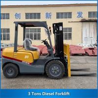 China 3 Tons Diesel Forklift Diesel Operated Forklift 3000KG for sale