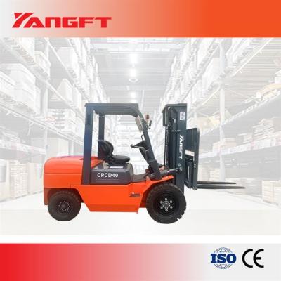 China 4 Tons Diesel Fork Truck Internal Combustion Forklift for sale