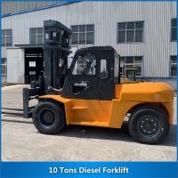 China 10 Tons Diesel Forklift 10000KG CPCD100 Forklift for sale