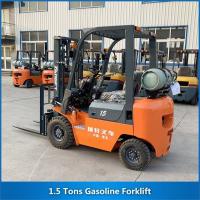 China 1.5 Tons Gasoline Forklift 1500KG Gasoline Powered Forklift for sale