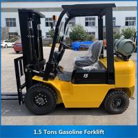 China 1.5 Tons Gasoline Forklift 1500KG Gasoline Powered Forklift for sale