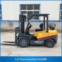 China 1.5 Tons Gasoline Forklift 1500KG Gasoline Powered Forklift for sale