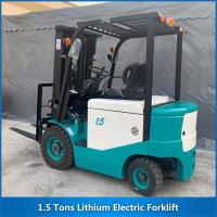 China Lithium 1.5 Ton Electric Forklift CPD15 1500KG for sale
