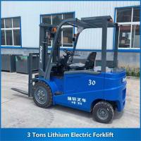 China 3 Tons Lithium Electric Powered Forklift CPD30 3000KG for sale