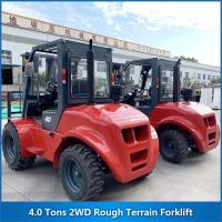 China 4 Tons 2WD Rough Terrain Forklift FD40-S 4000KG for sale
