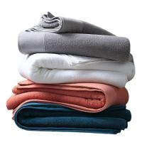 China Super Absorbent Custom Thick Soft Bathroom Bath Towel Set Fabric Polyester / Cotton for sale
