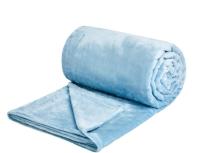 China Decorative All-Seasons Leisure Blanket with Added Velvet Coral Cover Flannel Blanket for sale