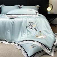 China Homeuse Washed Silk Embroidered Quilt Set 4 Pieces for Comfortable and Healthy Sleep for sale
