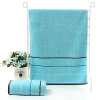 China Bath Towel in Striped Satin File Jacquard Pure Cotton Material for All-aged Customers for sale