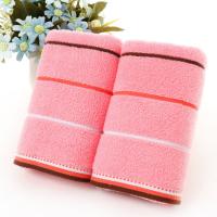 China Bath Towel in Striped Satin File Jacquard Pure Cotton Material for All-aged Customers for sale