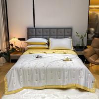 China Hospital Customized Size Embroidered Tencel Four-Piece Set for Cooling Summer Nights for sale