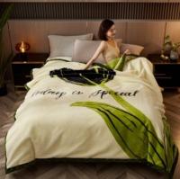 China Seasonal All-Season Raschel Blanket Luxury Bed Printed Home Bedroom Fluffy Throw for sale