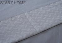 China 100% Cotton Colored Embroidery Hotel Bedding Set with High Color Fastness Grade 4 for sale