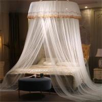 China Protect Your Sleep with Our Dome Ceiling Mosquito Net 1.5/1.8/2m Bed Size Green Color for sale