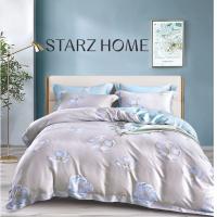 China Home Customize Printing Queen King Size Cotton Bedding Sets with Plant Flowers and Plants for sale