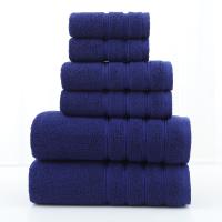 China Custom Logo Hotel Bath Towel Set 100% Cotton Sustainable Bathroom Towel for Home for sale