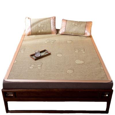 China Stay Cool and Comfortable this Summer with a Customizable Three-Piece Rattan Mat Set for sale